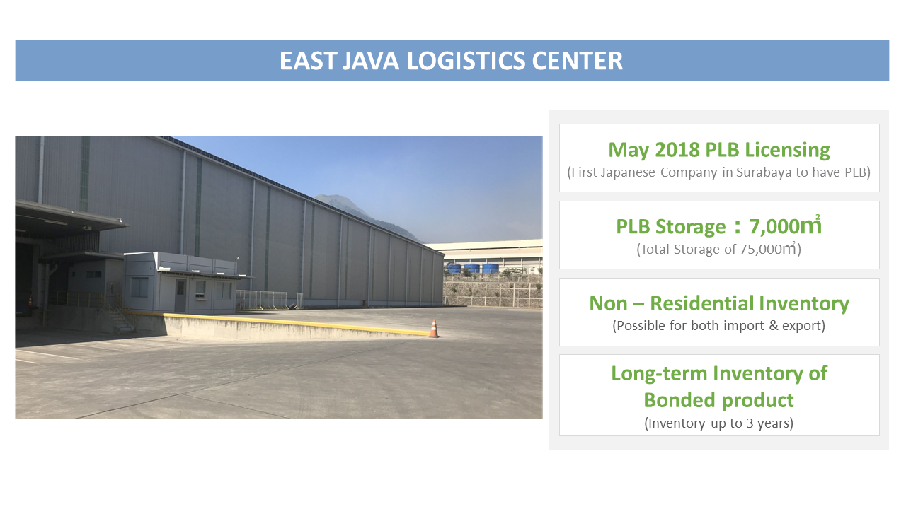 PT LOGISTEED Indonesia : Our Services : Warehousing & Distribution Center